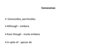 Conjunções (Linking Words) | PPTX