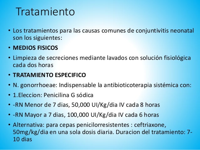 Conjuntivitis neonatal