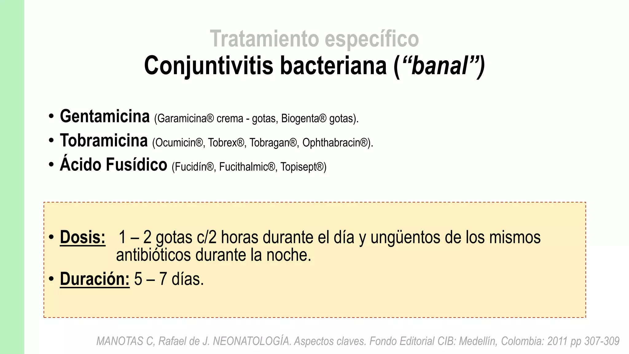 Conjuntivitis neonatal | PPTX