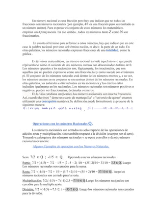 Conjunto Numérico | PDF