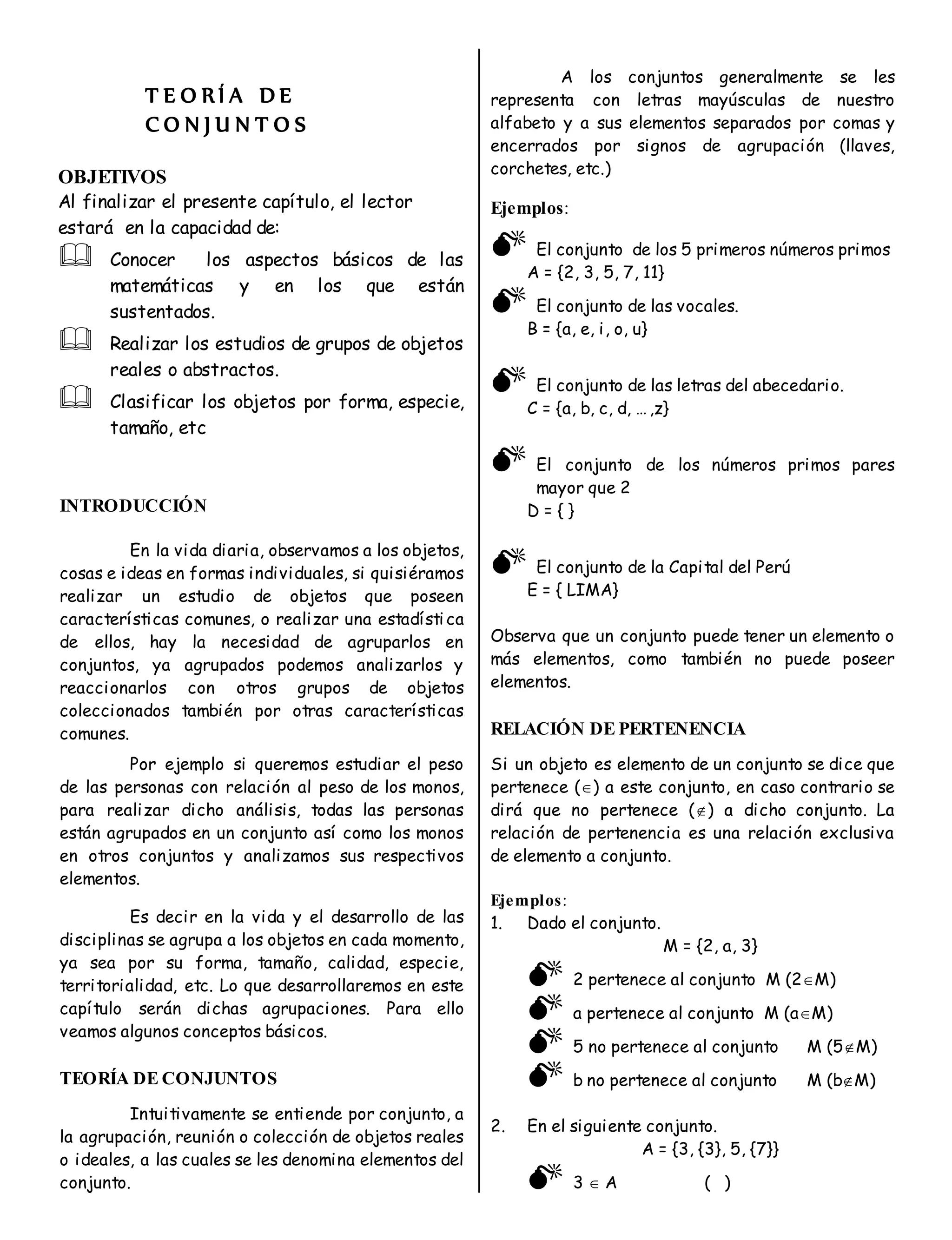 Conjuntos 2 | DOC
