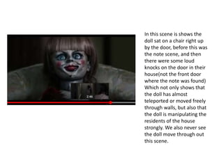 Conjuring opening scene | PPT