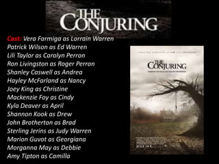 Conjuring trailer analysis | PPT