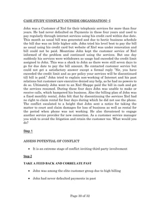 Conlict management | PDF