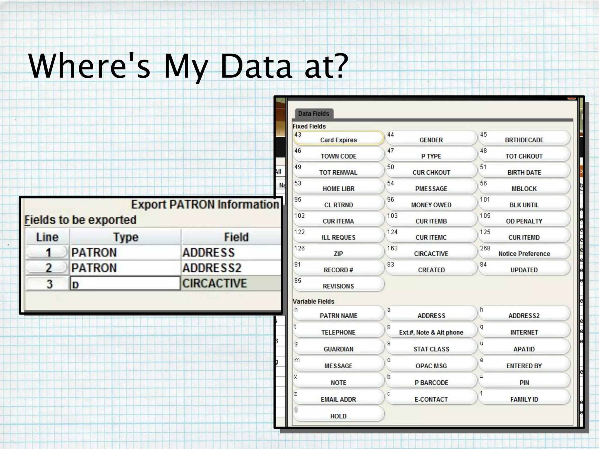Building a Patron Heat Map PechaKucha | PPT
