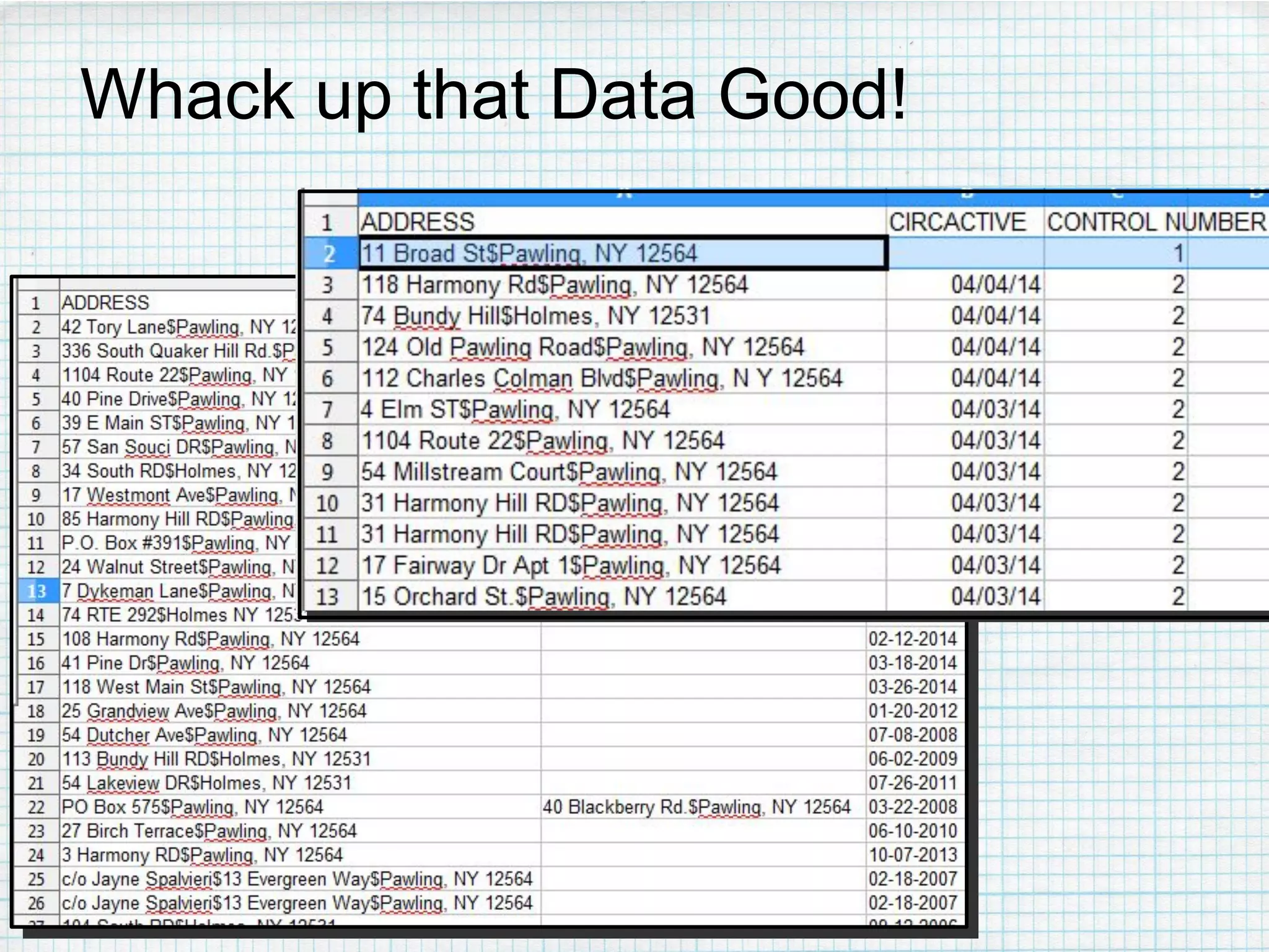 Building a Patron Heat Map PechaKucha | PPT
