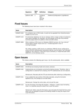 ArcSight Connector Appliance 6.4 Patch 1 Release Notes | PDF