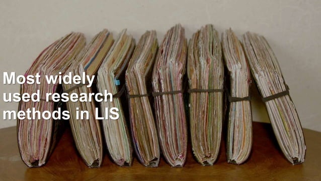 Research Methods in Library and Information Science: Trends and Tips ...