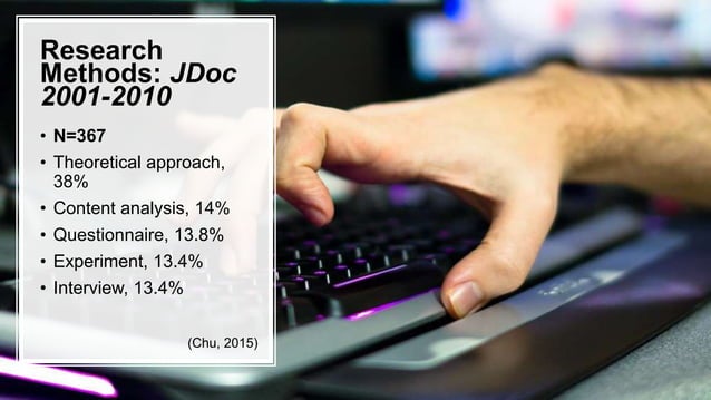 Research Methods in Library and Information Science: Trends and Tips ...