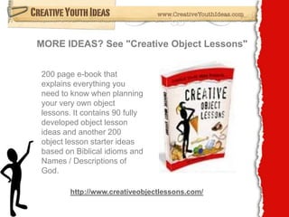 Object lessons: Connect the-dots | PPTX