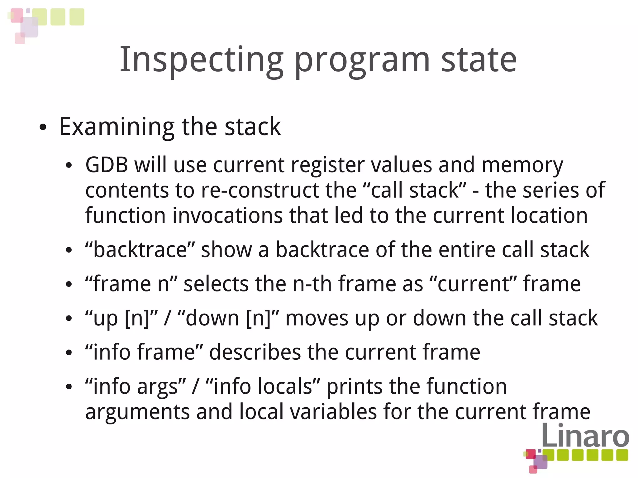 Q2.12: Debugging with GDB | PDF