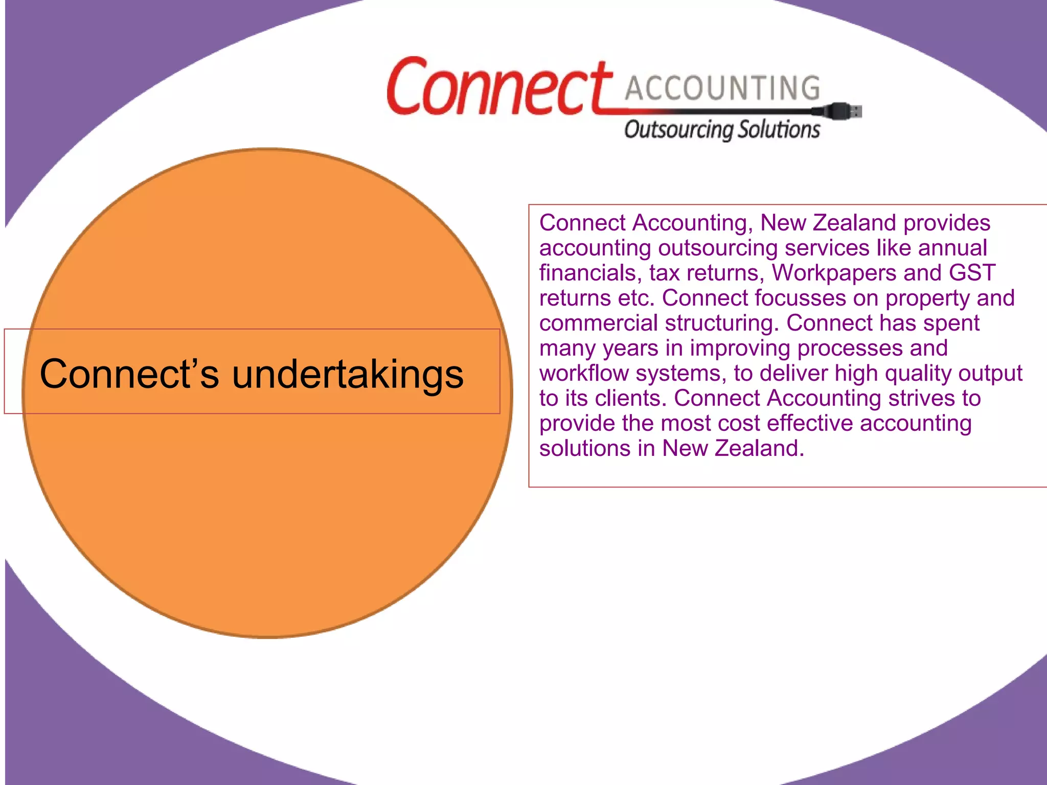 Connect accounting Outsourcing Firm | PPT