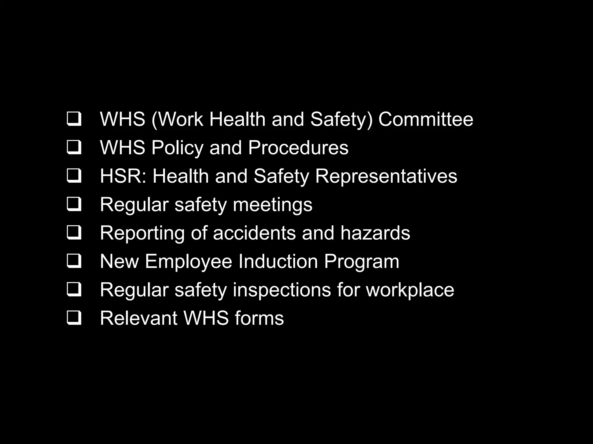 ConnectCentral - Introduction to WHS | PPSX