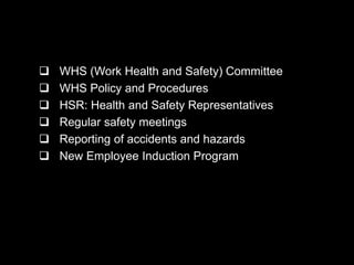 ConnectCentral - Introduction to WHS | PPSX