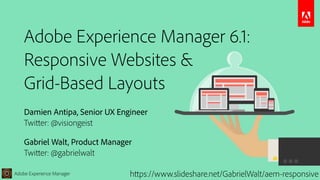 AEM responsive | PPT