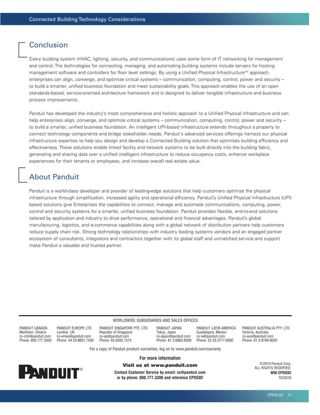 SMART BUILDING Connected Building Reference Guide | PDF | Internet of Things | Internet