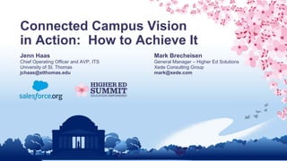 Connected Campus Vision in Action: How to Achieve It | PPT