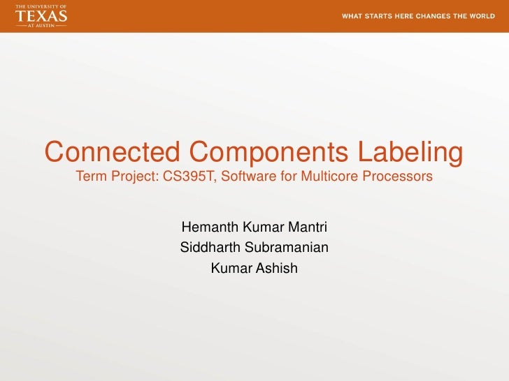 Connected Components Labeling