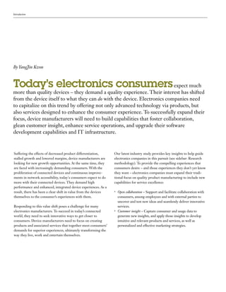 Connected Consumer Challenge | PDF