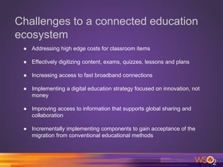 Enabling a Connected Education Ecosystem | PPT