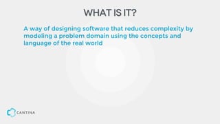 Domain-Driven Design: Part 4 from Delivering the Connected Experience ...