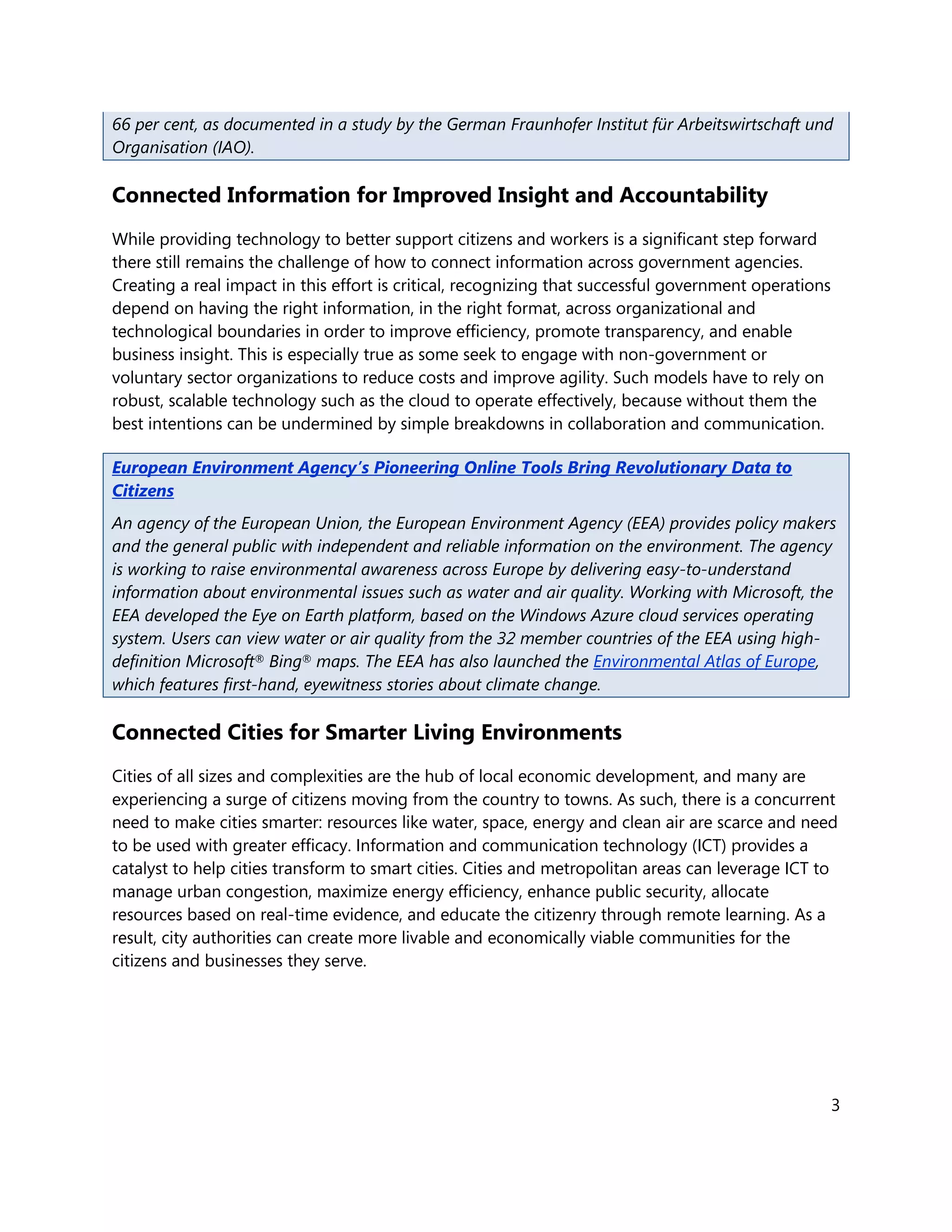 White Paper | Connected Government in a Connected World | PDF