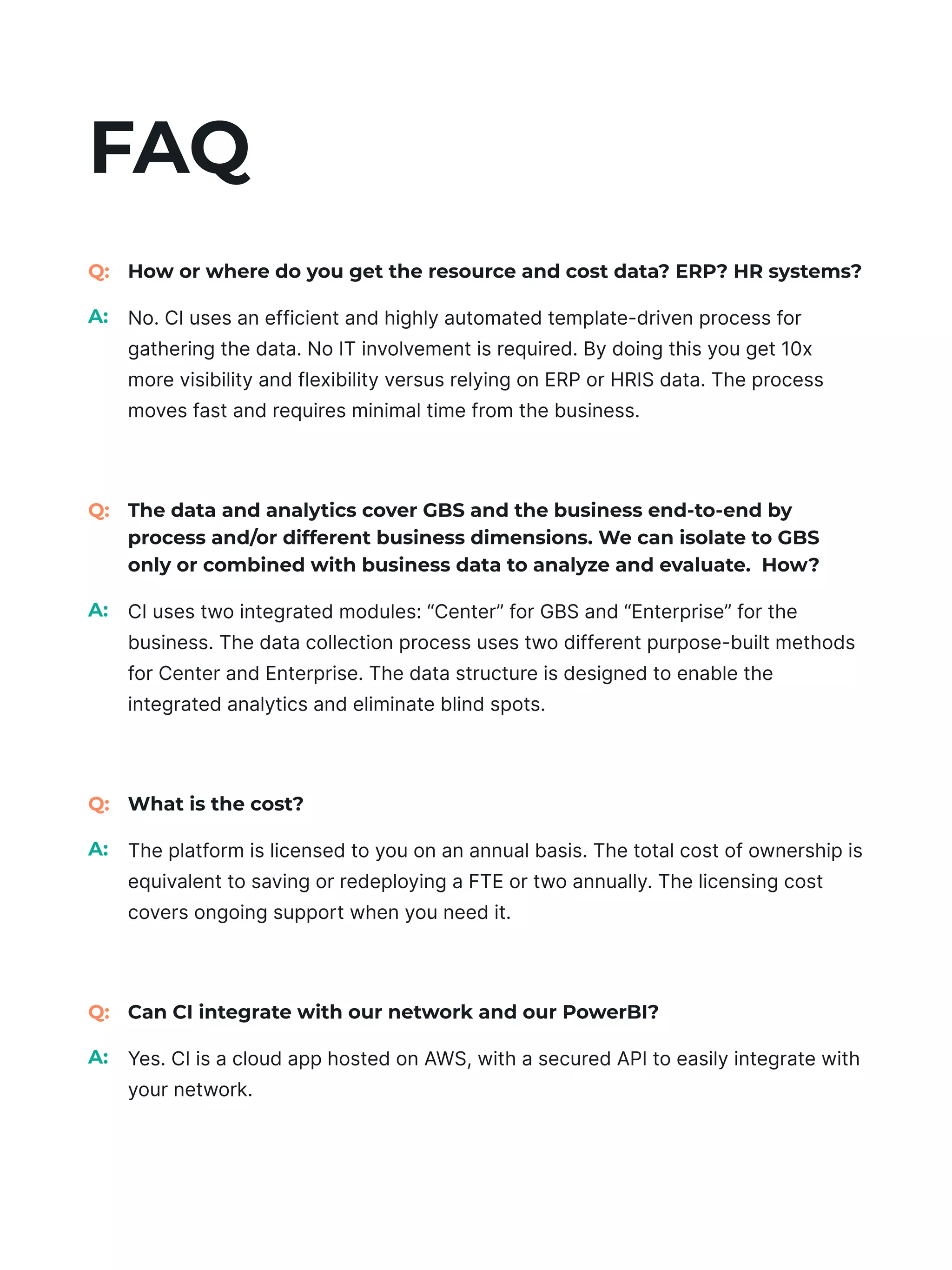 Connected Insight GBS Optimization | PDF