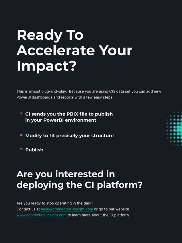 Connected Insight GBS Optimization | PDF