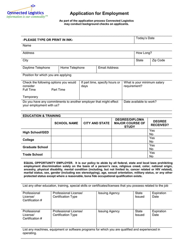 Connected Logistics Application | PDF