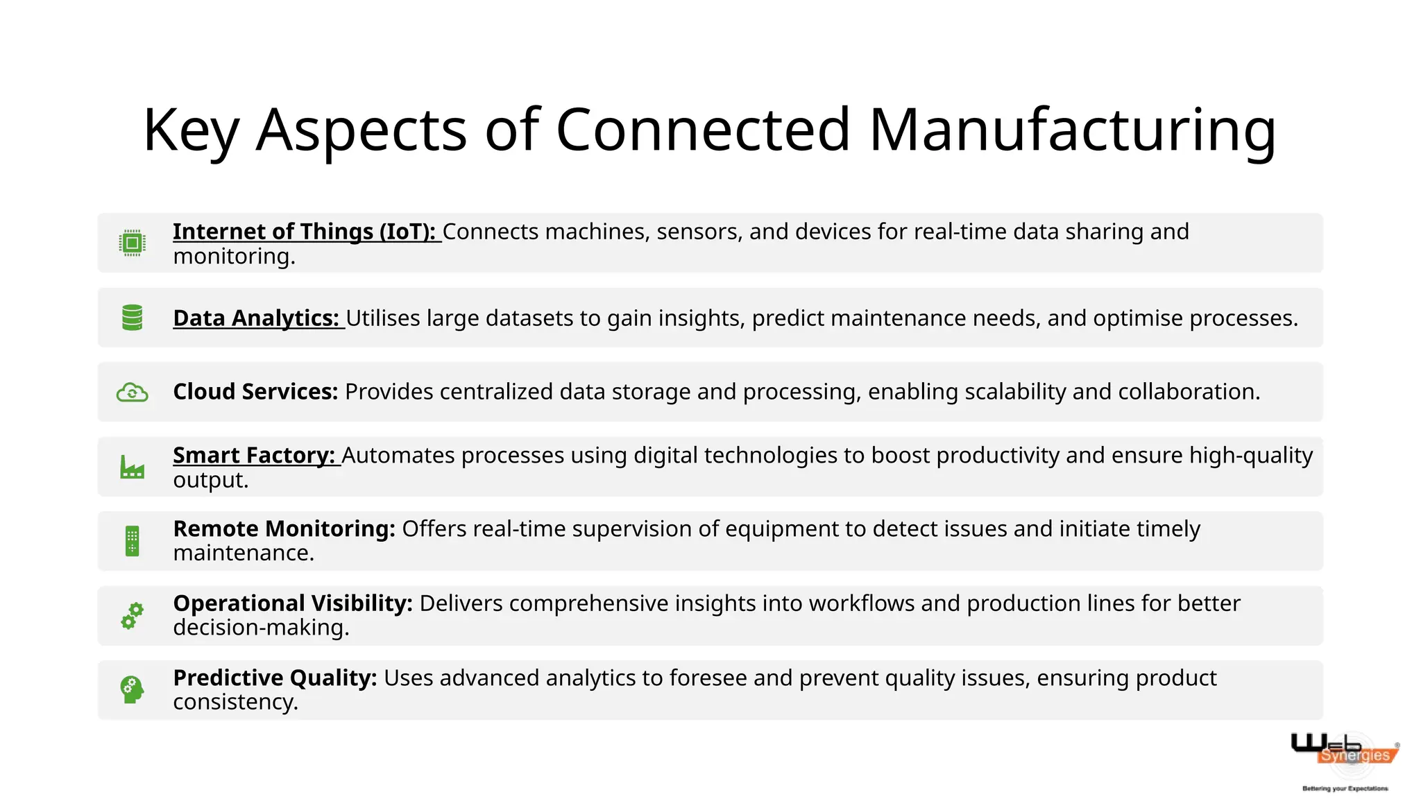Connected Manufacturing: Revolutionizing the Industrial Landscape | PPTX