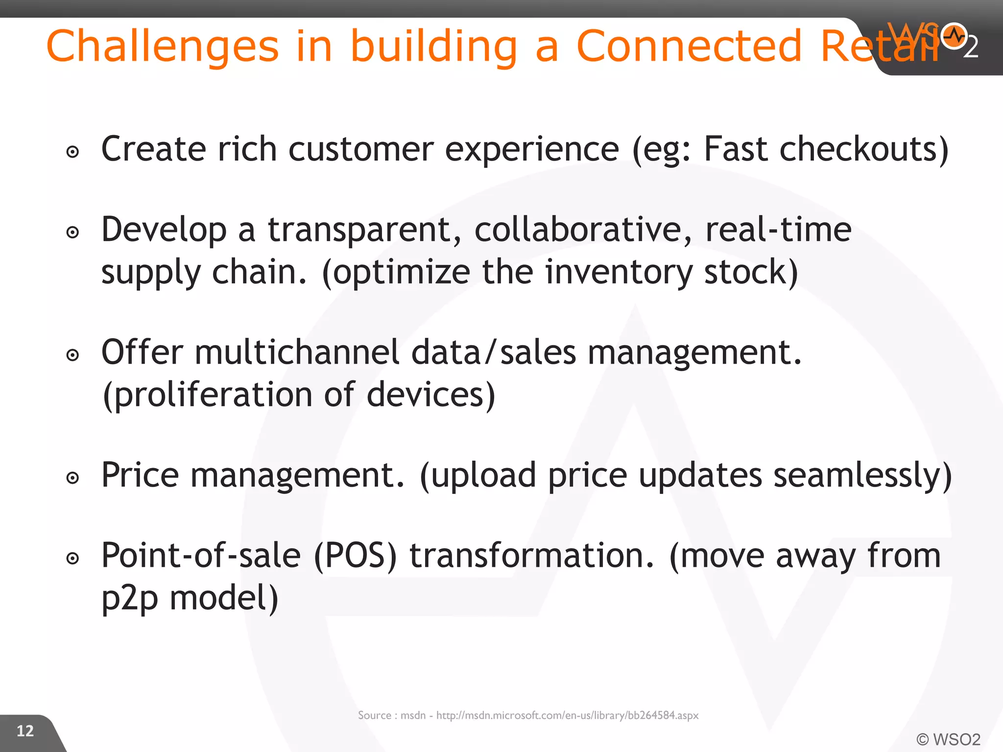 Connected Retail Reference Architecture | PPT