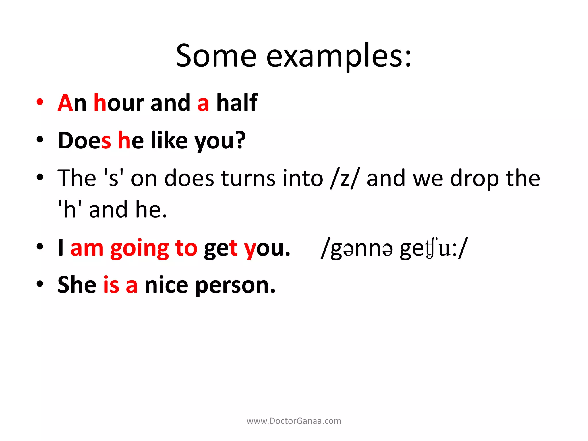 Connected speech | PPTX