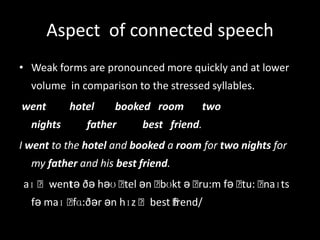 Connected speech | PPTX
