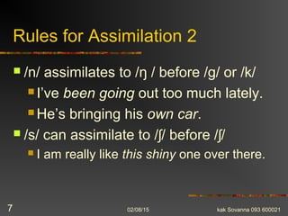 Connected speech of sounds | PPT