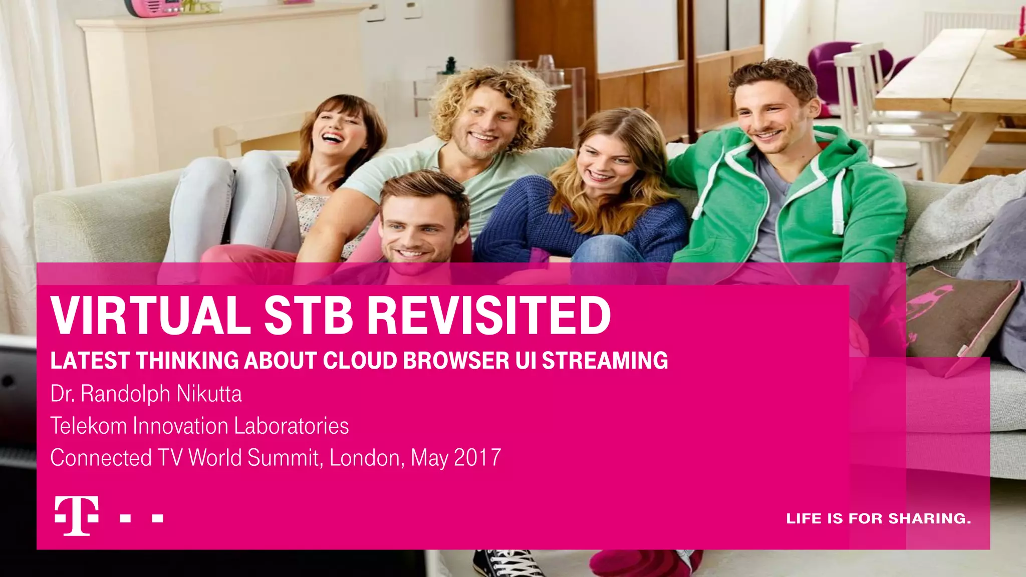 Virtual STB / Cloud UI Streaming revisited | PDF