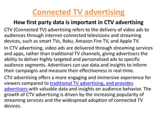 Connected TV advertising | PPTX