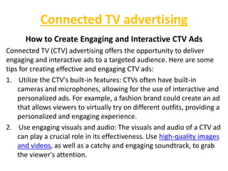 Connected TV advertising | PPT