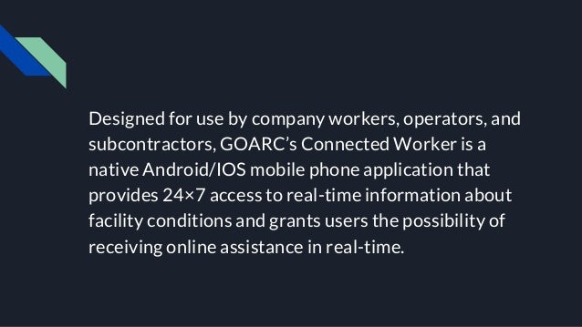 Connected worker platform | PPT