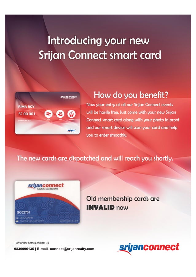 Srijan Connect Smart Card | PDF