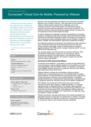 Connectem VCM powered by VMware - partner brief | PDF