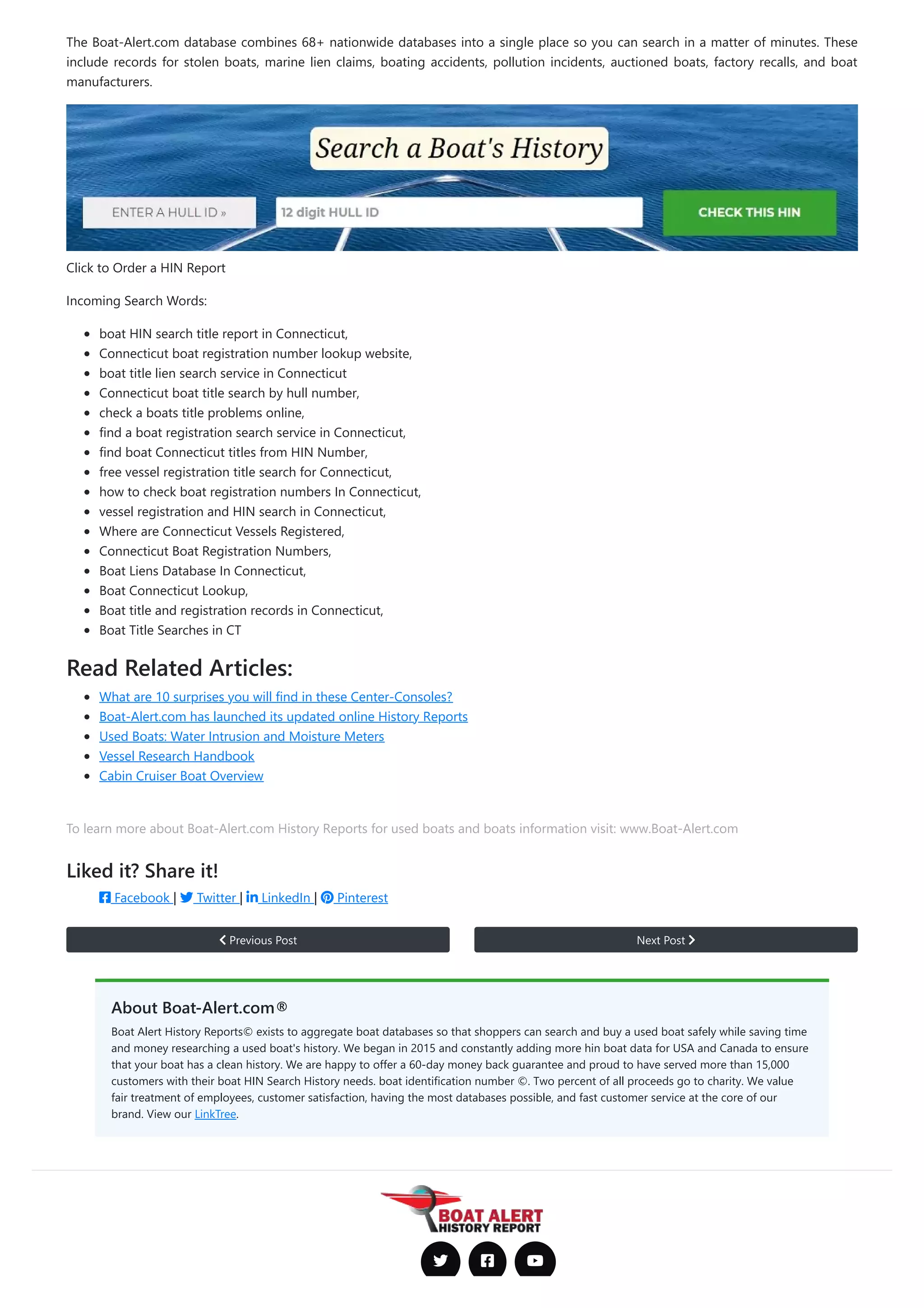 Connecticut boat registration | PDF