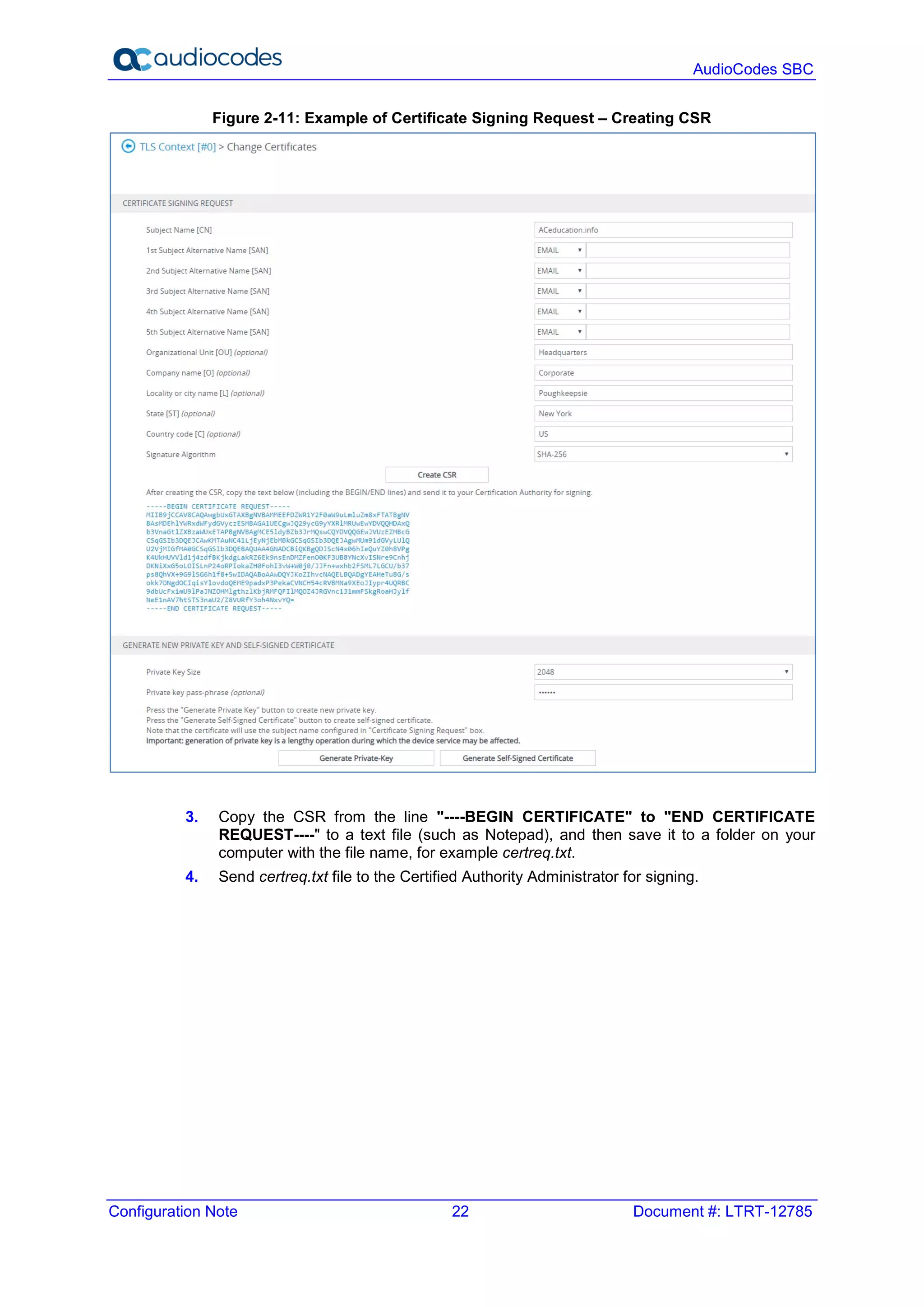 Connecting Audiocodes Sbc To Microsoft Teams Direct Routing Enterprise Model Configuration Note