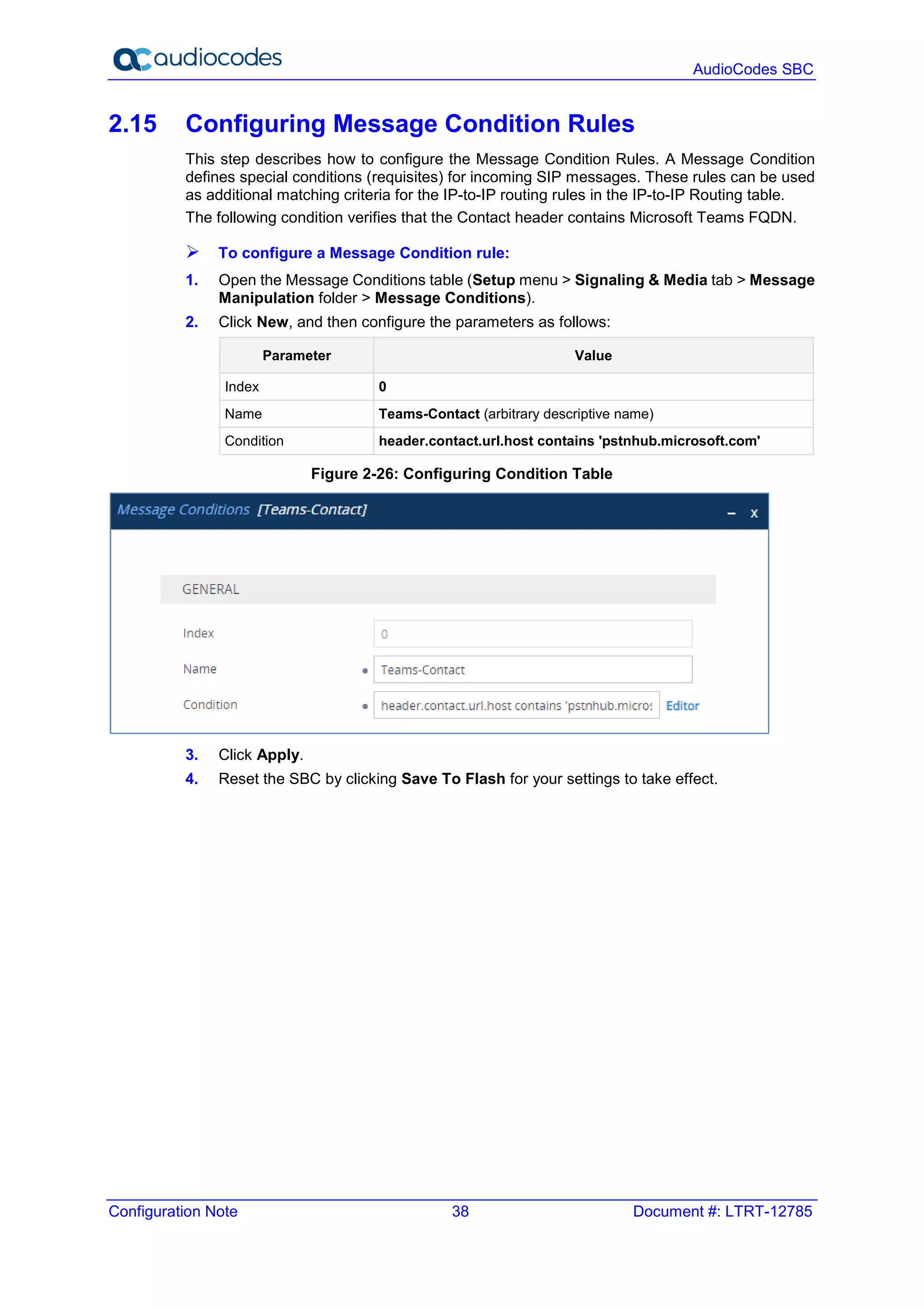 Connecting audiocodes-sbc-to-microsoft-teams-direct-routing-enterprise ...