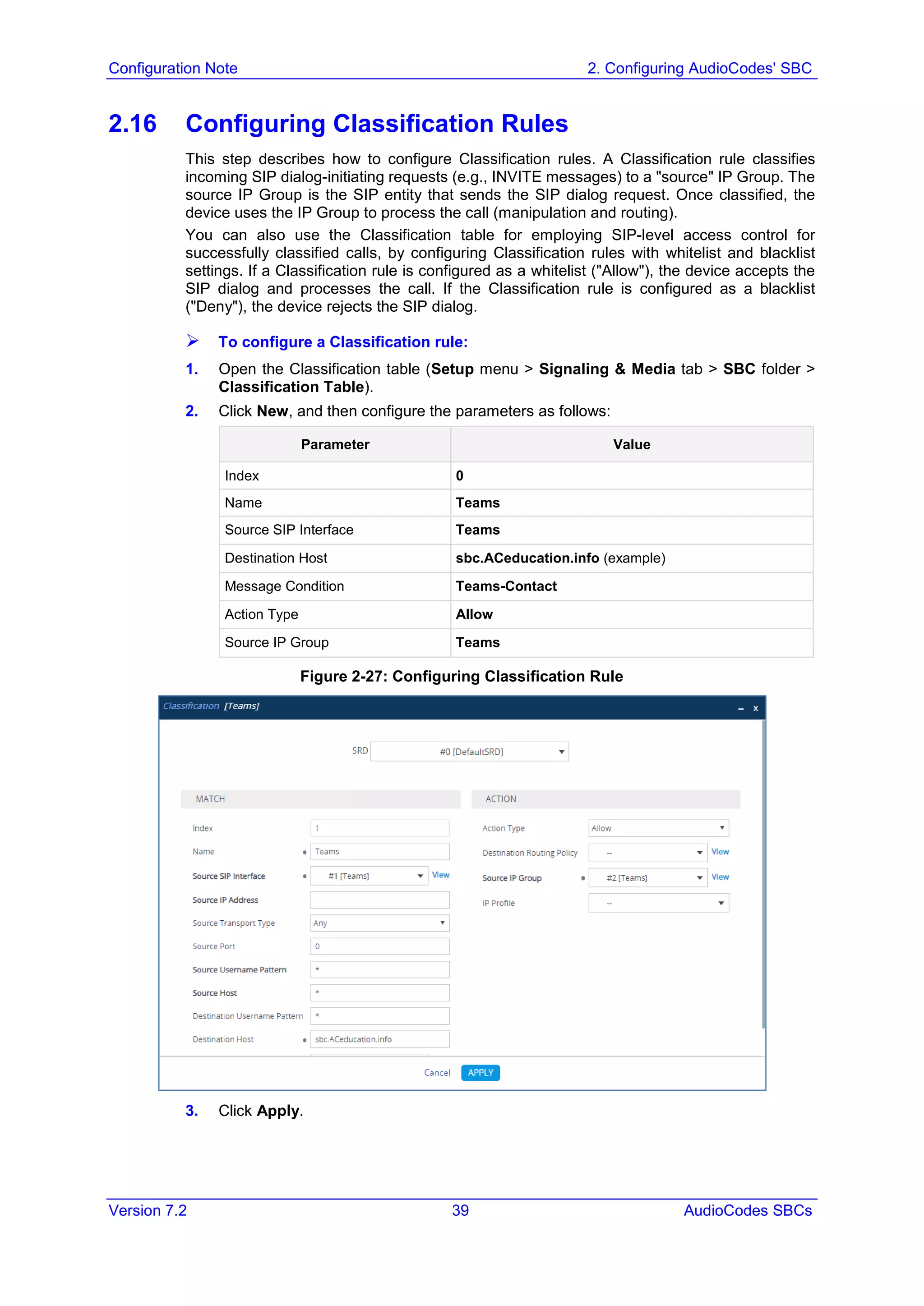 Connecting audiocodes-sbc-to-microsoft-teams-direct-routing-enterprise-model-configuration-note ...
