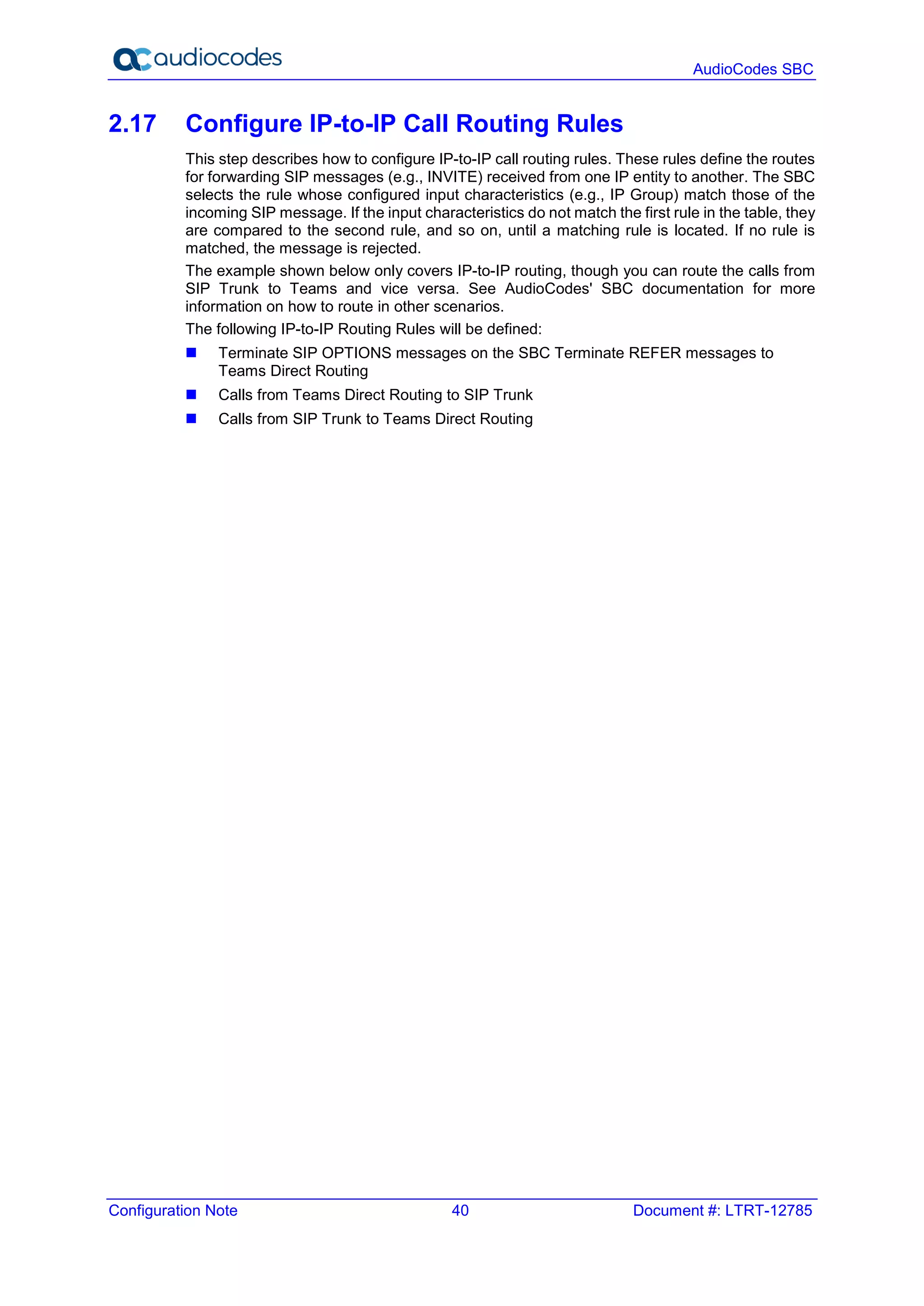 Connecting audiocodes-sbc-to-microsoft-teams-direct-routing-enterprise ...
