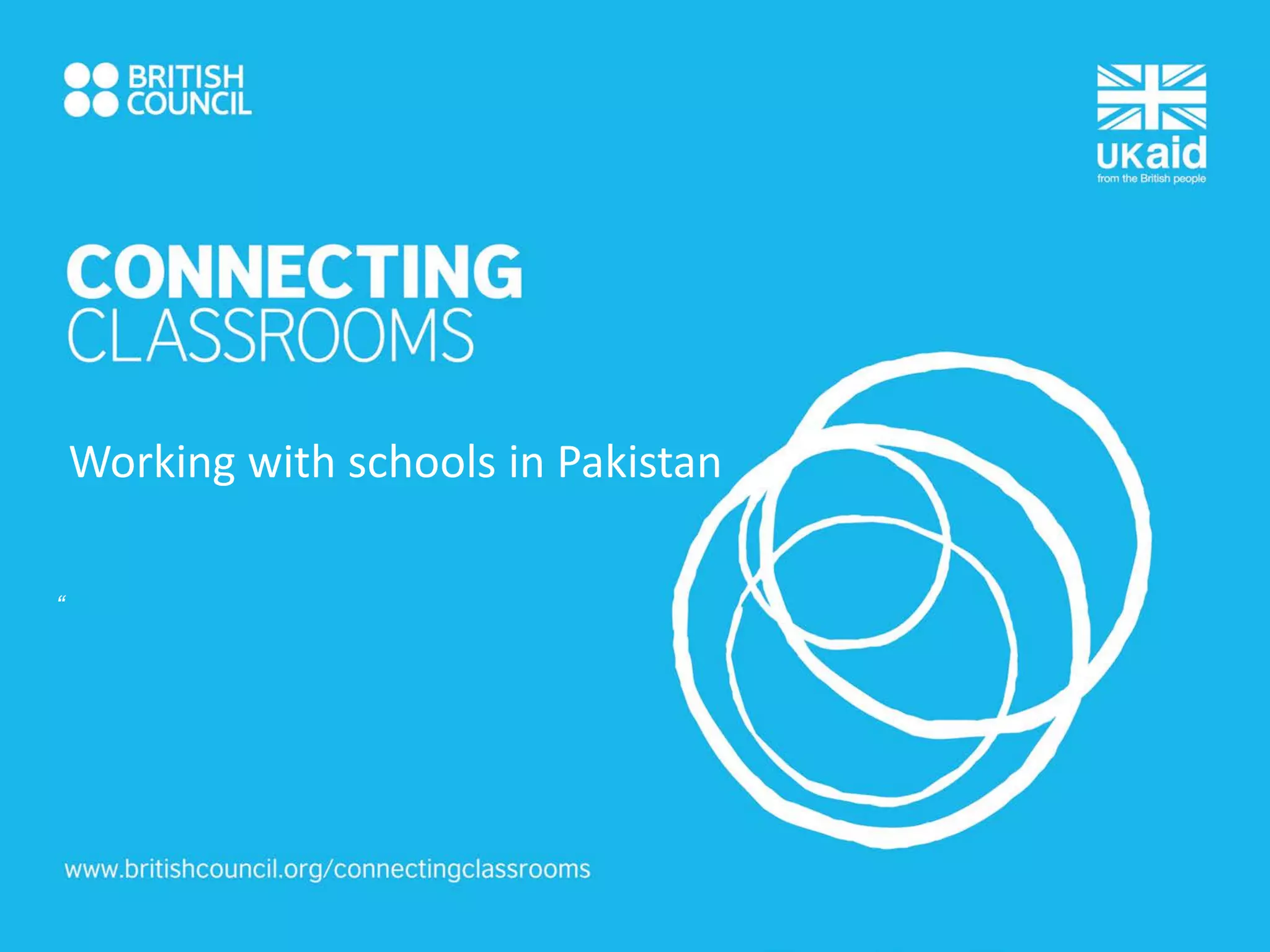 Connecting classrooms-pakistan ppt | PPT