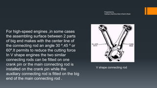 Connecting rod-presentation-1 | PPTX