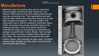 Connecting rod-presentation-1 | PPTX