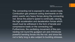 Connecting rod-presentation-1 | PPTX