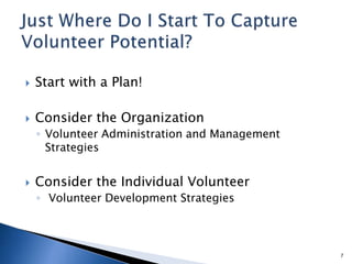 Connecting and Engaging Extension Volunteers | PPT